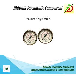 Jual Pressure Gauge WIKA 2,5" 6000 psi / 400 bar / drat 1/4" - Jakarta ...