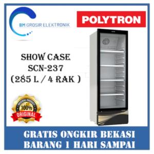 Jual POLYTRON SHOW CASE 4 RAK SCN 237 SCN-237 285 LITER 285L - Jakarta ...