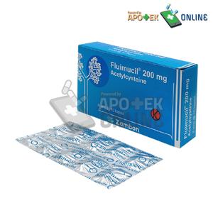 Jual FLUIMUCIL 200MG CAPLET 10`S/ACETYLCYSTEINE/BATUK BERDAHAK - Kota ...