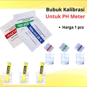 Jual Bubuk / Serbuk Kalibrasi pH Meter - Calibrate Buffer Powder Solution - Merah - Jakarta ...