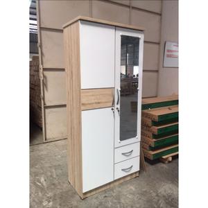 Jual (Khusus Surabaya) Lemari Pakaian 2 Pintu Minimalis Sofia - PUTIH ...