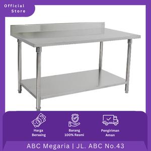 Jual Getra Meja Dapur Stainless Steel / Working Table Seri WKBS / WK-BS ...