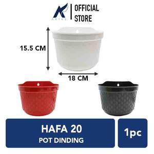 Jual HAFA DINDING 20 Pot Tanaman Tumbuhan Tempel Tembok Hitas Bunga dll ...