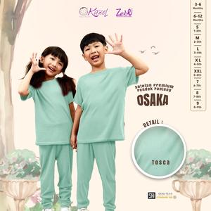 Jual Kazel x Zebe Setelan Pendek Panjang Osaka Edisi (3 Bulan - 9 tahun) - TOSCA, XL - Jakarta ...