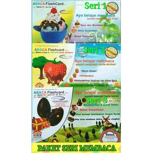 Jual ABACA Flashcard Paket Seri Membaca Kartu Belajar Membaca bermain - Jakarta Timur - Sali ...
