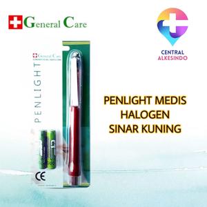 Jual Penlight Halogen General Care Lampu Kuning Senter Central ...