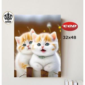 Jual POSTER DINDING GAMBAR KUCING LUCU/POSTER TEMA GAMBAR KUCING UKURAN ...