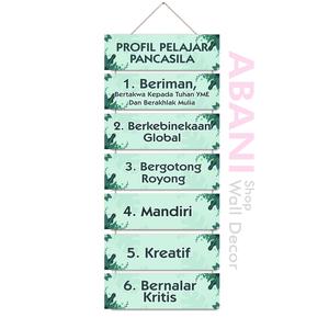 Jual Profil Pelajar Pancasila Hiasan Kelas TK SD SMP Dekorasi Dinding Kelas - Kota Yogyakarta ...