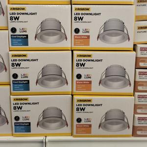 Jual Krisbow Lampu Downlight Led Lumo Smd 8 Watt - Warm white - Cool ...
