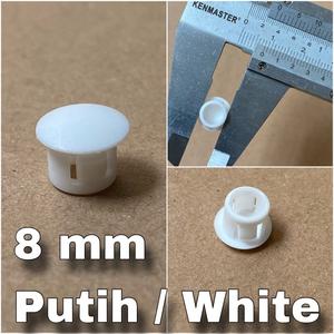 Jual penutup lubang lobang universal diameter 8mm hole plug 8 hitam ...