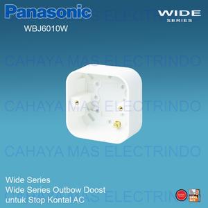 Jual Panasonic Wide Series Outbow Doost untuk Stop Kontal AC WBJ6010W ...