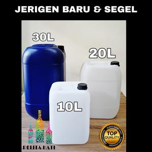 Jual BOTOL JERIGEN / JIRIGEN / 20 LITER SEGEL BARU HARGA DISTRIBUTOR ...