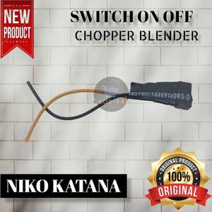 Jual SWITCH ON OFF NIKO KATANA CHOPPER PRO GOLD / NEXT ROSE ORIGINAL ...