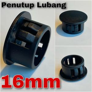 Jual penutup lubang lobang universal diameter 16mm hole plug 16 hitam ...