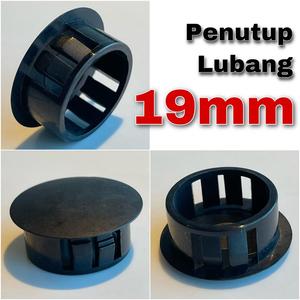 Jual penutup lubang lobang universal diameter 19mm hole plug 19 hitam ...