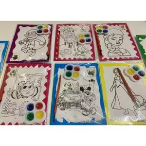 Jual Mainan Edukasi Anak Mewarnai Cat Air Kecil Lukis Coloring DA ...
