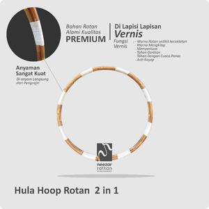 Jual Dekorasi Hula Hoop / hulahoop / hulahop / holahop Rotan 90 cm ...