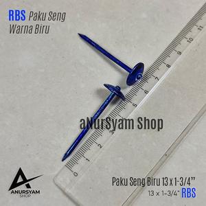 Jual PAKU SENG 5 CM BIRU PAKU ASBES WARNA 13X1-3/4" PAKU PAYUNG 5 CM ...