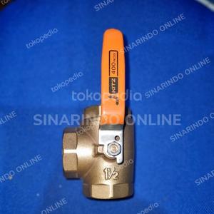 Jual stop kran ball valve cabang 3 kitz 1/2" inch drat three way - Kota ...
