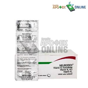 Jual NEURODEX TABLET 10'S/MULTIVITAMIN/VITAMIN B KOMPLEKS - Jakarta ...