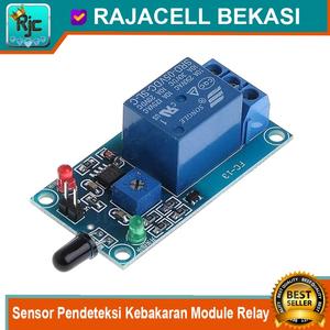 Jual Sensor Pendeteksi Kebakaran Module Relay Flame Sensor Api + Relay ...