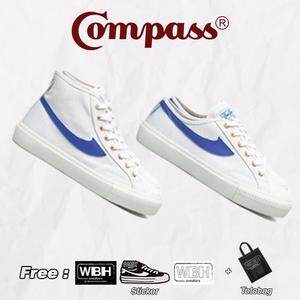 Jual Promo Sepatu Compass Gazelle White Blue - Kota Makassar ...