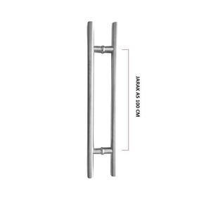 Jual Pull Handle Deluxe PH DL802 38X1000X1200mm SSS Handle Pintu Stain ...