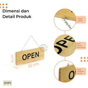 Jual sign system - papan tanda - papan tanda open close - Kota Surabaya ...