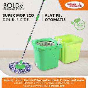 Jual BOLDE Super Mop Double Side Eco Alat Pel Lantai Otomatis - Jakarta Barat - Belanja ...