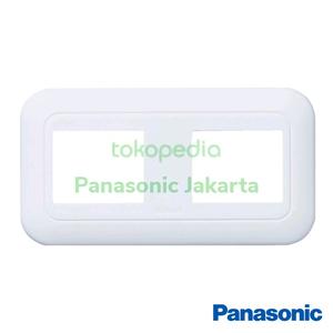 Jual Panasonic Frame 2 Gang 4 Device WEJ78049 WIDE SERIES - Jakarta ...