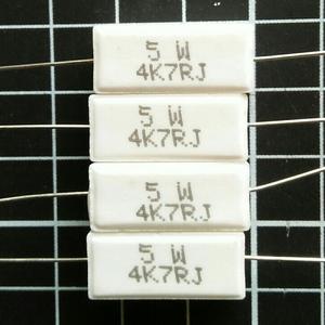 Jual Resistor 5W 4k7 ohm 5watt 4k7ohm - Jakarta Barat - DOL TINU KU ...