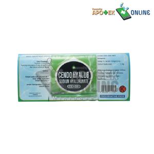 Jual CENDO HYALUB MINIDOSE 0.6ML/SODIUM HYALURONATE/IRITASI MATA ...