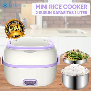 Jual Rice Cooker Mini 2 Susun Kapasitas 0.5 L - Mini Rice Cooker ...