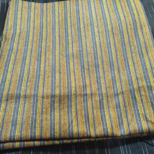 Jual bahan kain tenun lurik kuning salur biru adat jogja solo motif ...