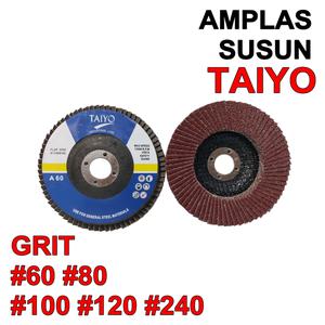 Promo Gerinda Amplas 4 Inch TAIYO Amplas Susun Flap Disc Wheel 4 in ...