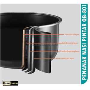 Jual Rice Cooker Smart Magic Com 2L Fleco Qb-801 Multi Fungsi Low Carbo ...