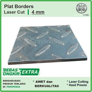 Jual Plat Besi Bordes Custom - 4 mm - Laser Cut - Jakarta Barat ...