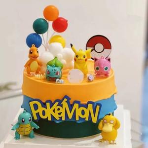 Jual Figure Pokemon/ Topper Kue Cake Ulang Tahun Pokemon Pikachu - Kota ...