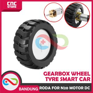 Jual RODA BAN N20 MOTOR DC GEARBOX WHEEL TYRE SMART CAR ARDUINO ...