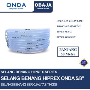 Jual ONDA SELANG BENANG HIPREX 5/8" ONDA/SELANG BENANG 5/8" ONDA 50 M ...