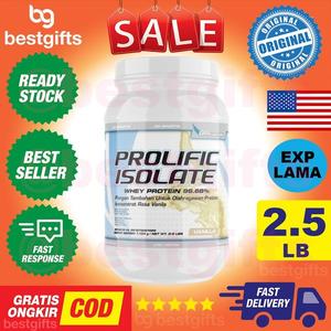 Jual GNC SDC G6 PROLIFIC ISOLATE VANILLA PROTEIN WHEY SUSU SOY SUGAR ...