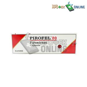 Jual PIROFEL 20MG CAP STRIP ISI 10 KAPSUL / PIROXICAM 20 MG / PEREDA ...