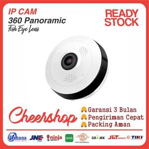 Jual Ip Cam Camera CCTV Wireless 360 Panoramic Fisheye Fish Eye Lens ...