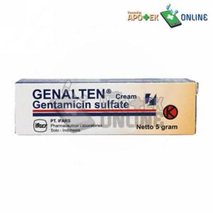 Jual GENALTEN CREAM 5GR/ GENTAMICIN SULFATE - Kab. Klaten - Apotek Sami ...