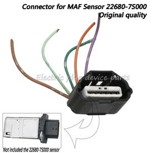 Jual PU MAF Air Flow Sensor Connector Plug Pigtail Harness for Infin ...