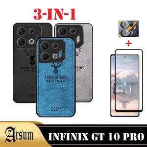 Jual Paket 3in1 Softcase DEER INFINIX GT 10 PRO Case Motif Jeans ...
