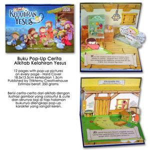 Jual BELI 3 BUKU Pop-Up Cerita Alkitab KEATAS HARGA SUPER HEMAT - Kota ...