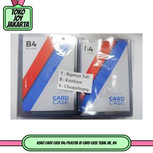 Jual ASKO Card Case B4/Plastik ID Card Case Tebal Uk. B4 - Jakarta ...