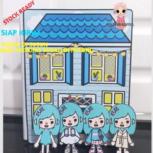 Jual TOCA BOCA LIFE WORLD/TOCA BLUE/QUIET BOOK/BUSY BOOK PAPER DOLLS ...