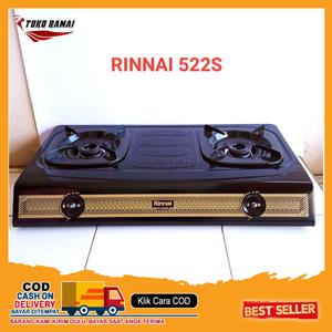 Jual Kompor Rinnai 522S / Kompor Rinnai 2 Tungku / Kompor Rinnai Teflon ...